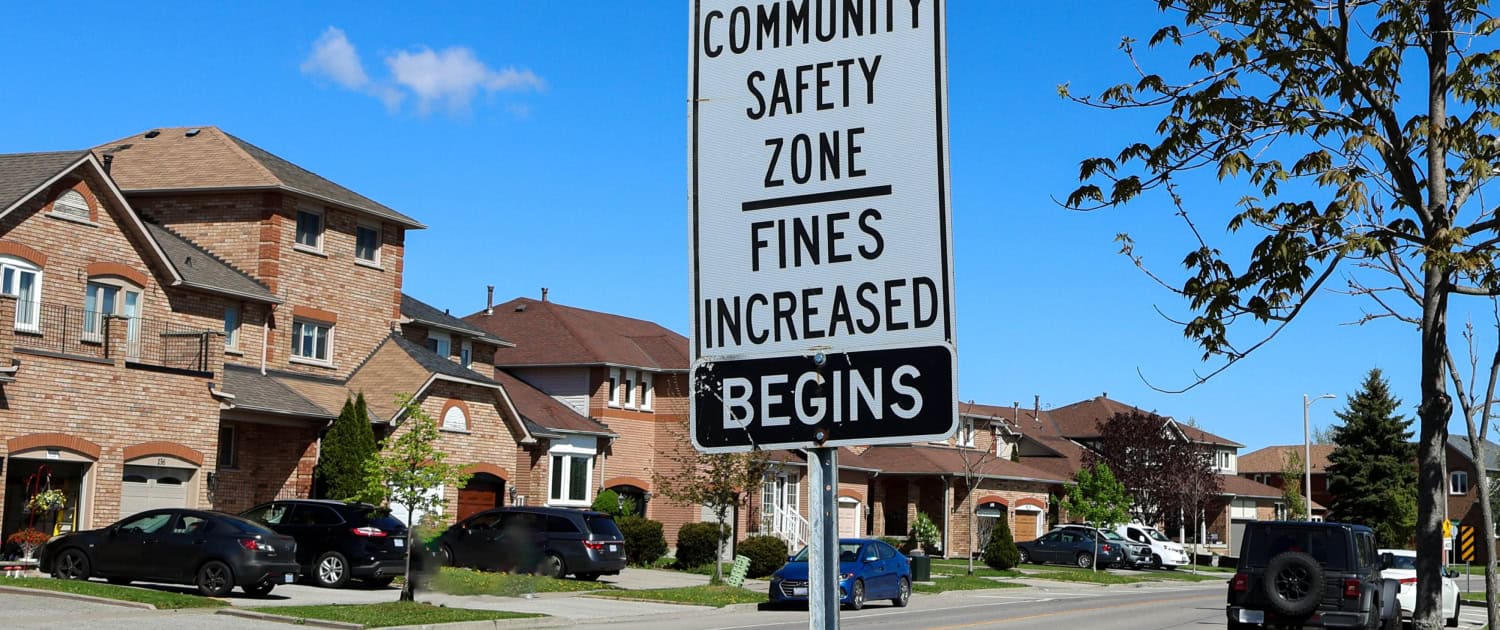 More Community Safety Zones Coming to Vaughan - Lisa Sinopoli Real Estate